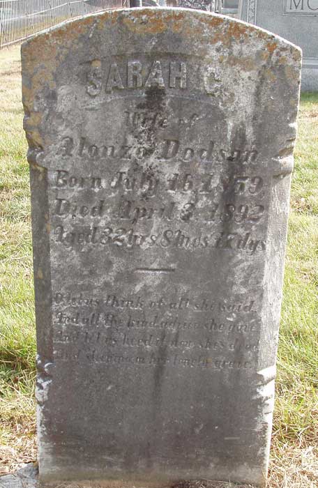 Gravel Springs Cemetery (Surnames A-K)