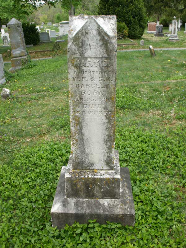 Massanutten Cemetery (A - Clower)