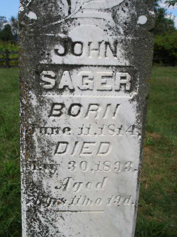 SAGER CEMETERY