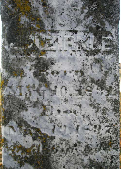 SOLOMON'S LUTHERAN CHURCH CEMETERY (L - Z)