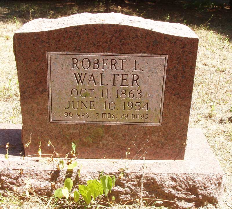 WALTER CEMETERY